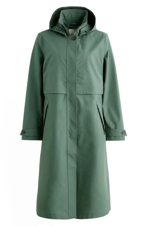 SEASALT CORNWALL Sea Lights Waterproof Trench Coat - Light Coppice
