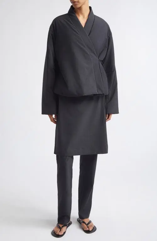 ST. AGNI Cupro Jersey Low Scoop Top