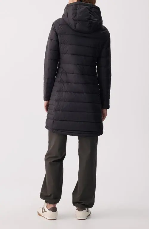 LOLE Clara Water Repellent 650 Fill Power Down Puffer Jacket - Black