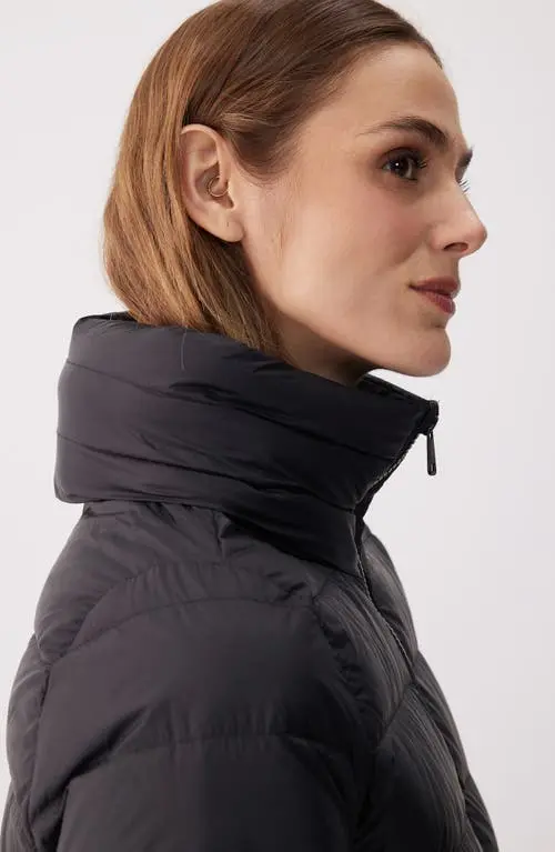 LOLE Clara Water Repellent 650 Fill Power Down Puffer Jacket - Black