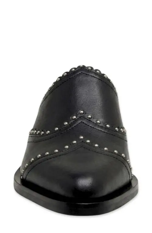 SHU SHOP Tucson Faux Leather Mule - Black