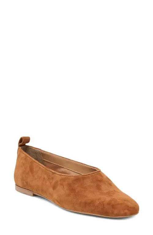 Dolce Vita Kory Flat - Rust Suede