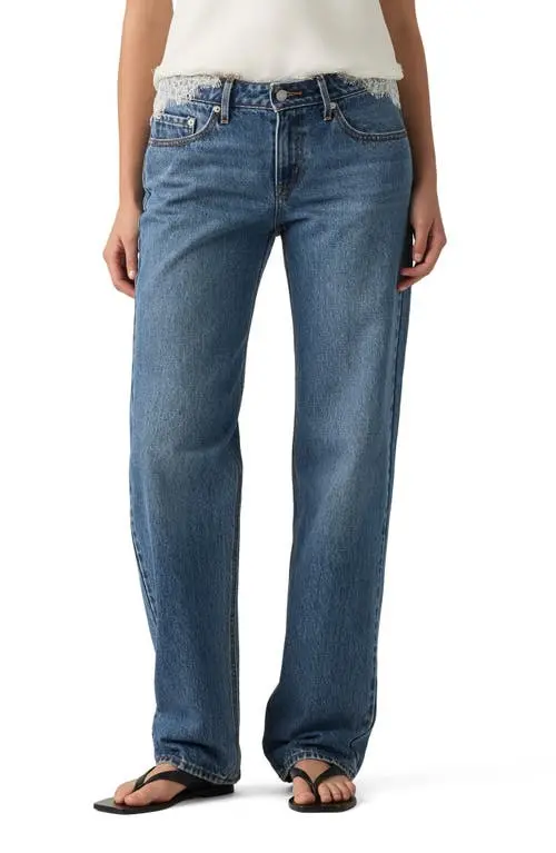 LEVI'S Low Straight Leg Jeans