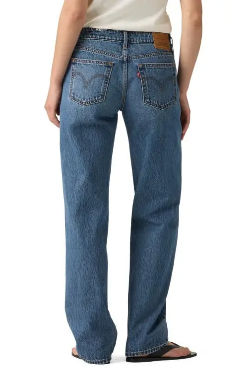 LEVI'S Low Straight Leg Jeans