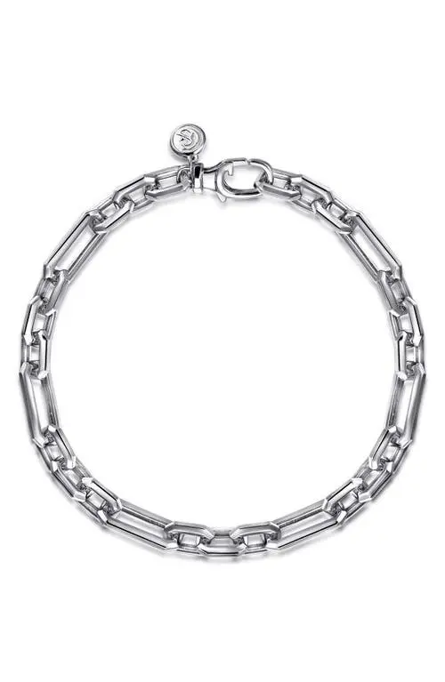 Gabriel & Co. Paper Clip Link Bracelet - Sterling Silver