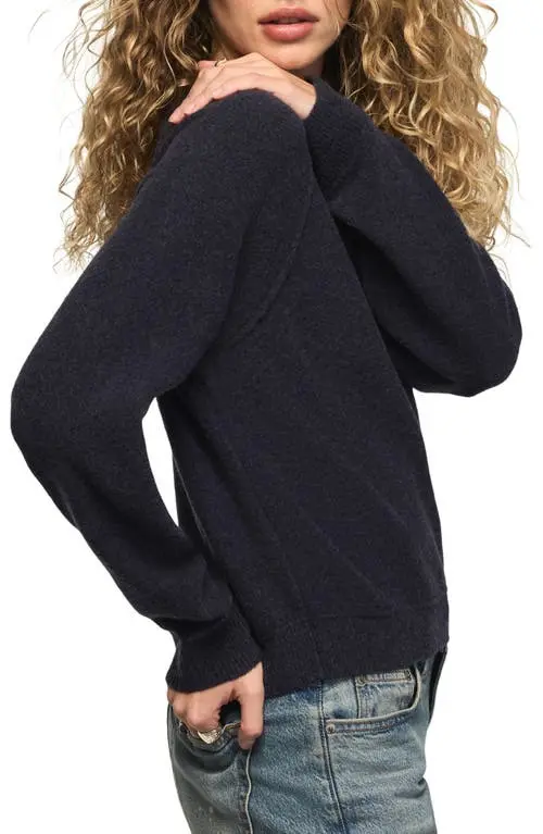 Lucky Brand Cloud Soft Henley Sweater - Overture Htr