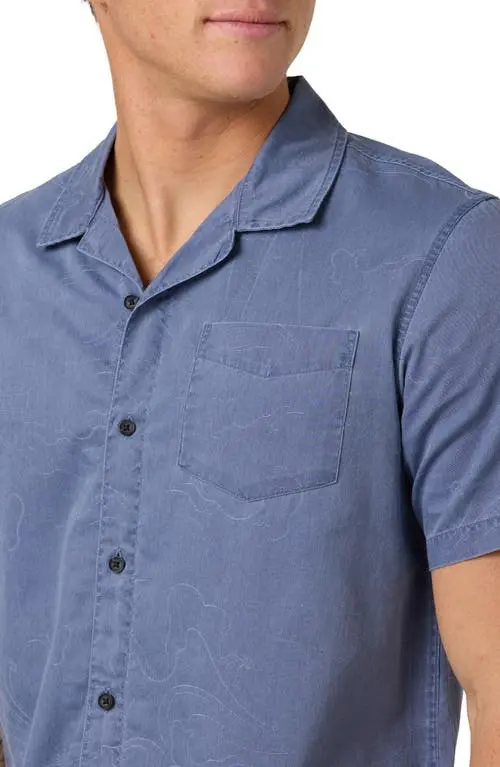 O'Neill Og Sails Jacquard Cotton Twill Camp Shirt