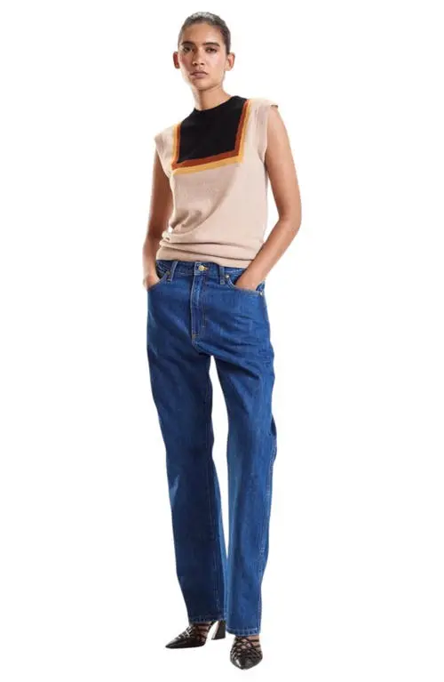 Cynthia Rowley Eastport Sleeveless Knit Pullover - Brown