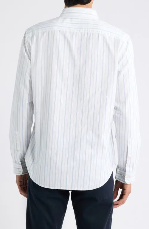 Bonobos Multi Stripe Stretch Oxford Cotton Button Down Shirt - Laslo Stripe