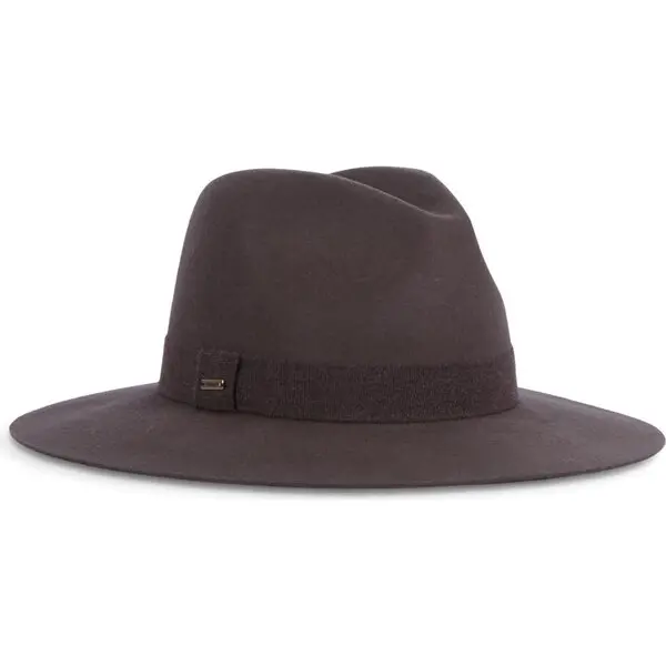 Eugenia Kim Georgina Wool & Cashmere Fedora - Chocolate