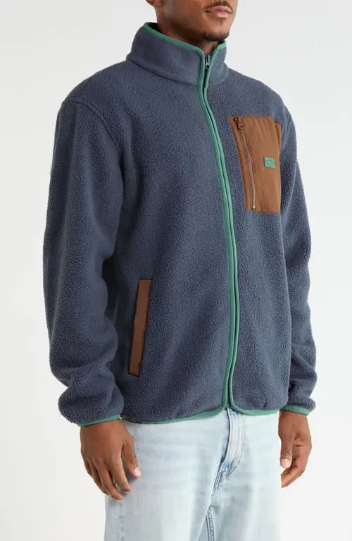 BILLABONG Alpine Fleece Jacket - Blue Graphite