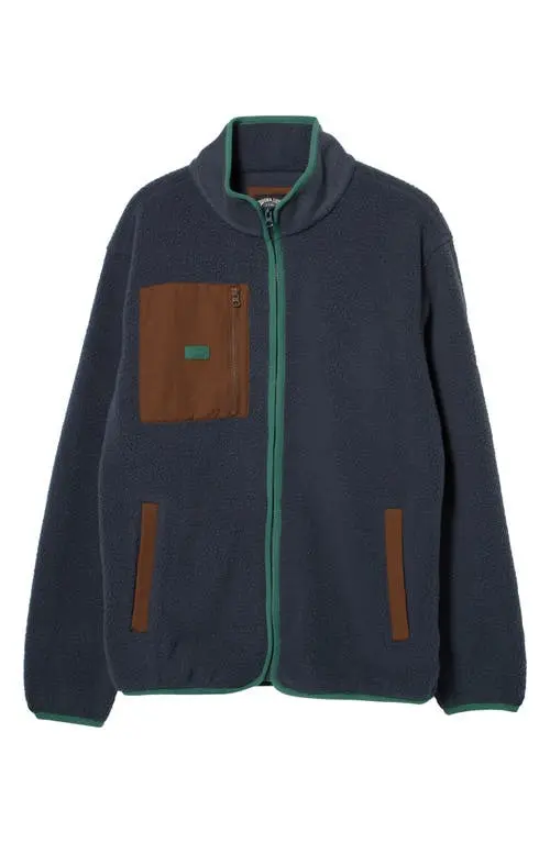 BILLABONG Alpine Fleece Jacket - Blue Graphite