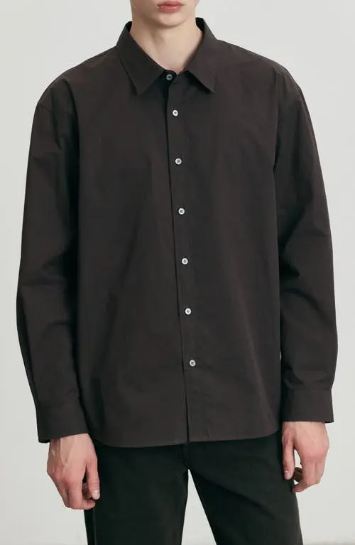 DUNST Oversize Cotton Button-up Shirt