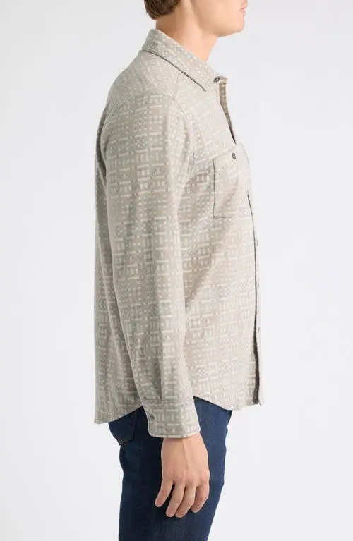 Tommy Bahama Fireside Pixel Point Long Sleeve Button-up Shirt