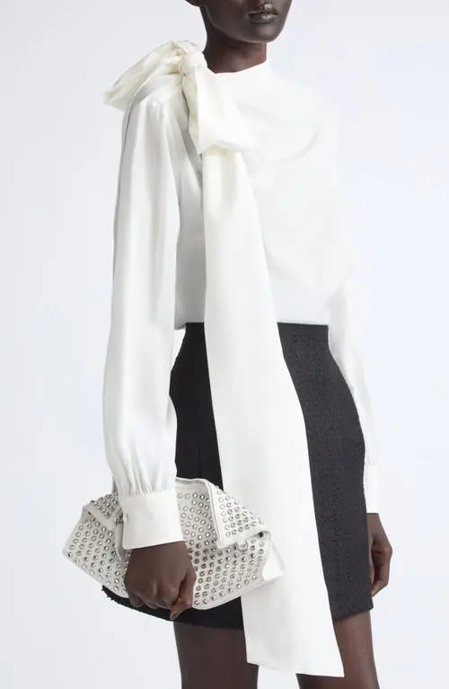 Alexander McQueen Manta Leather Clutch