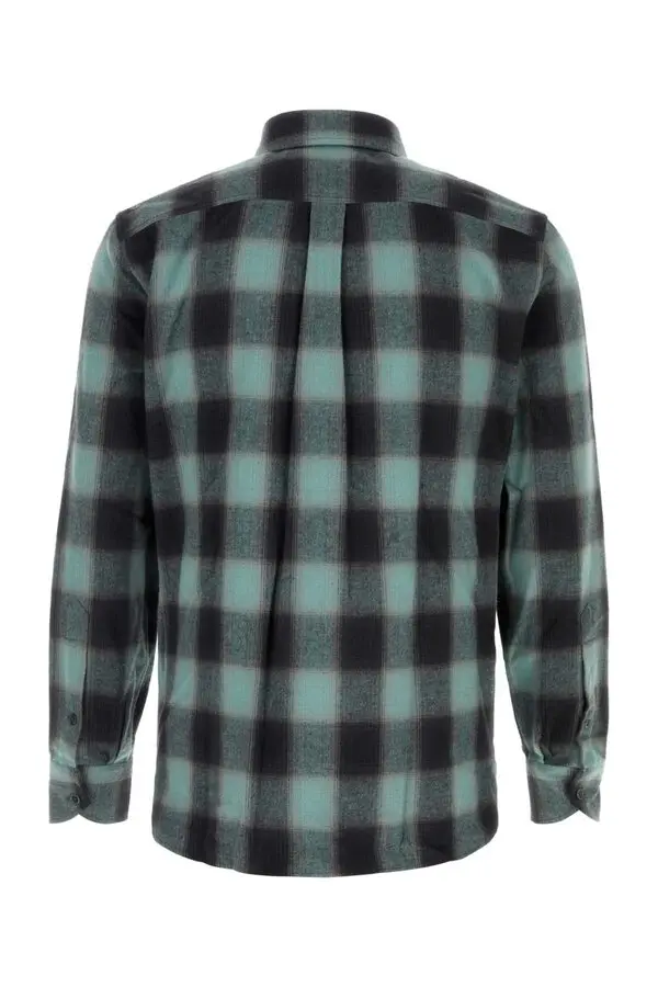 TOM FORD Embroidered Flannel Shirt - Multicolor