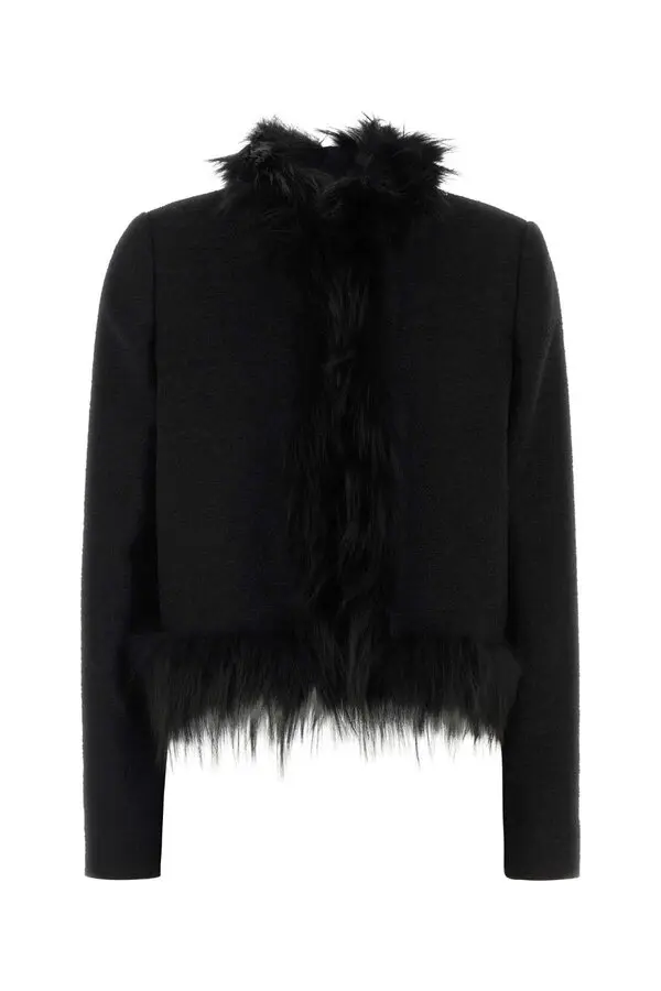 Fendi Boucle Jacket - Black