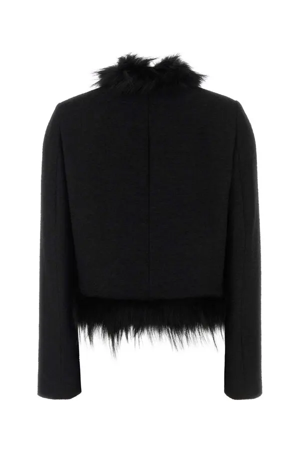 Fendi Boucle Jacket - Black