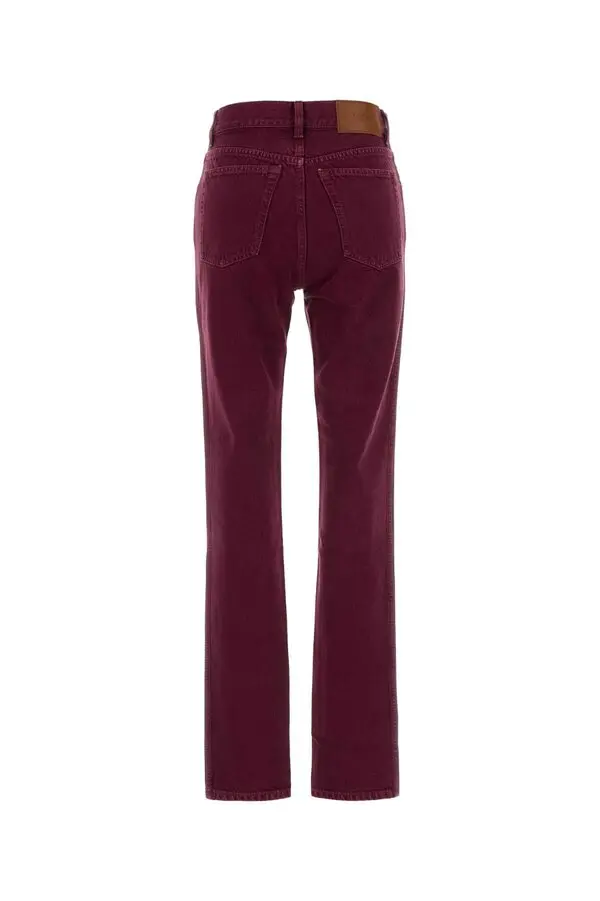 Chloé Tyrian Denim Jeans - Purple