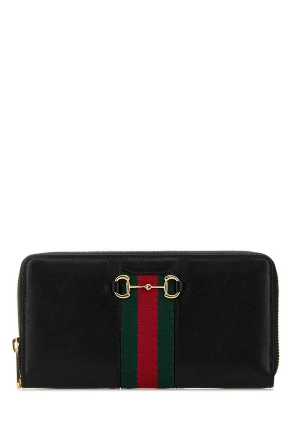 Gucci Leather Wallet - Black