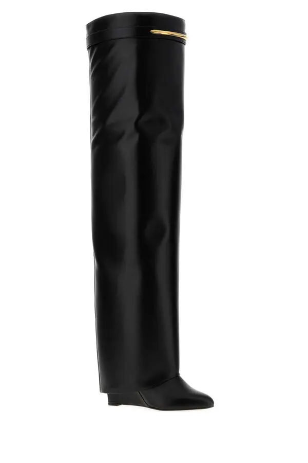 Givenchy Leather Shark Pinch Boots