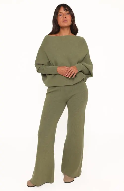 PETAL & PUP Gennie Two-piece Knitted Pant Set