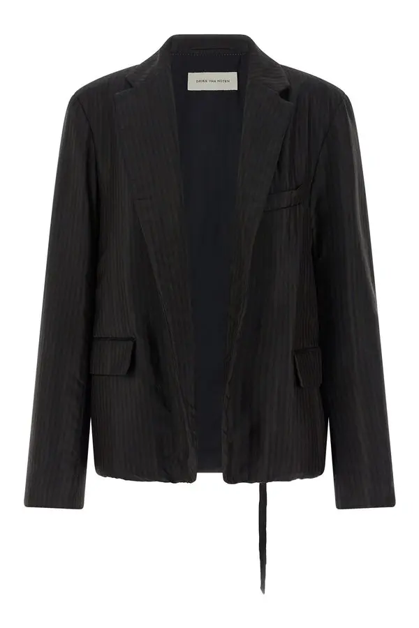 Dries Van Noten Blursy' Blazer - Brown
