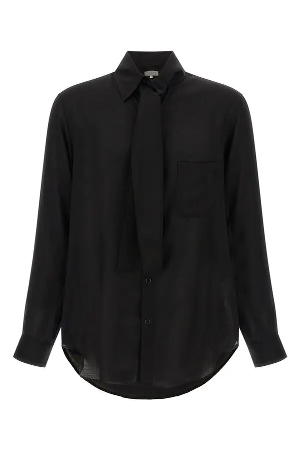 Yohji Yamamoto Stole Collar Shirt