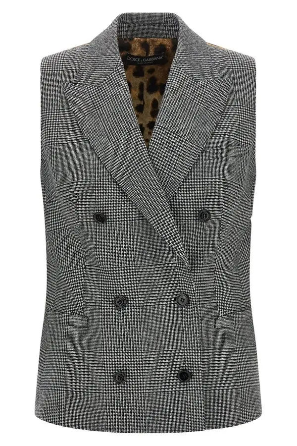 Dolce & Gabbana Dolce' Vest - Gray