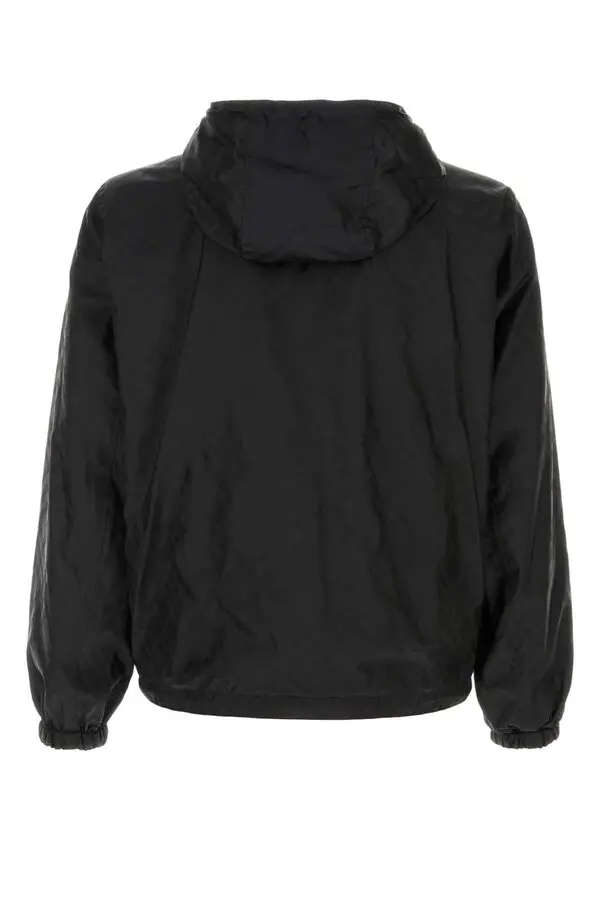 Burberry Printed Nylon Reversible Jacket - Multicolor