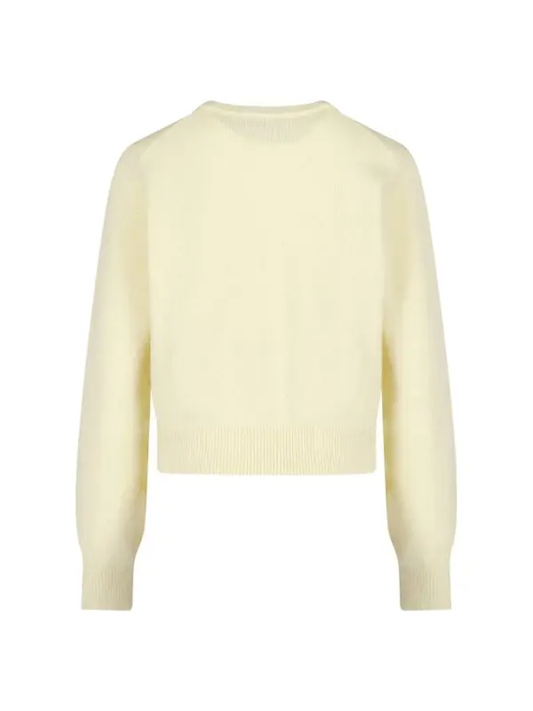 DUNST Wool-blend Cardigan - Yellow