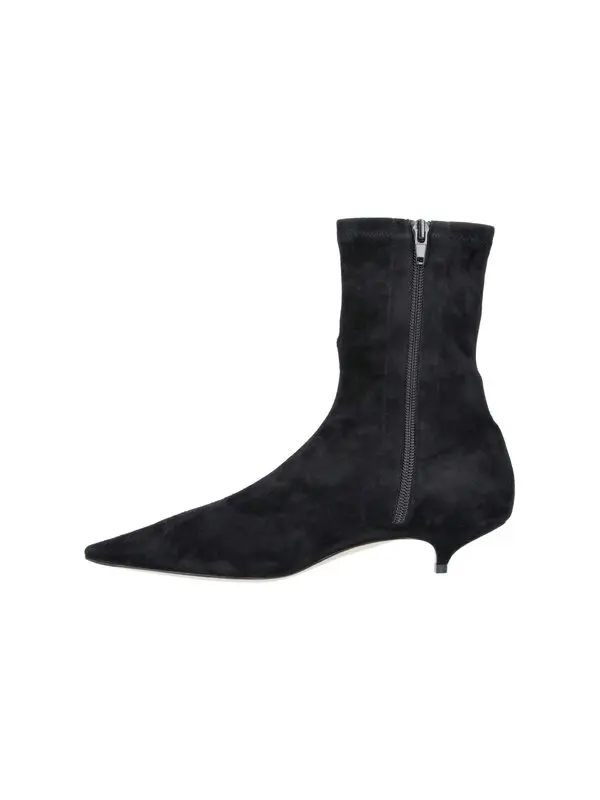THE ROW Ankle Boots "liisa - Black