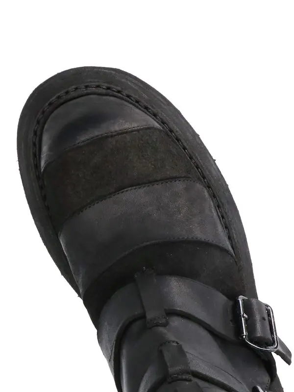 Guidi Buckle Ankle Boots