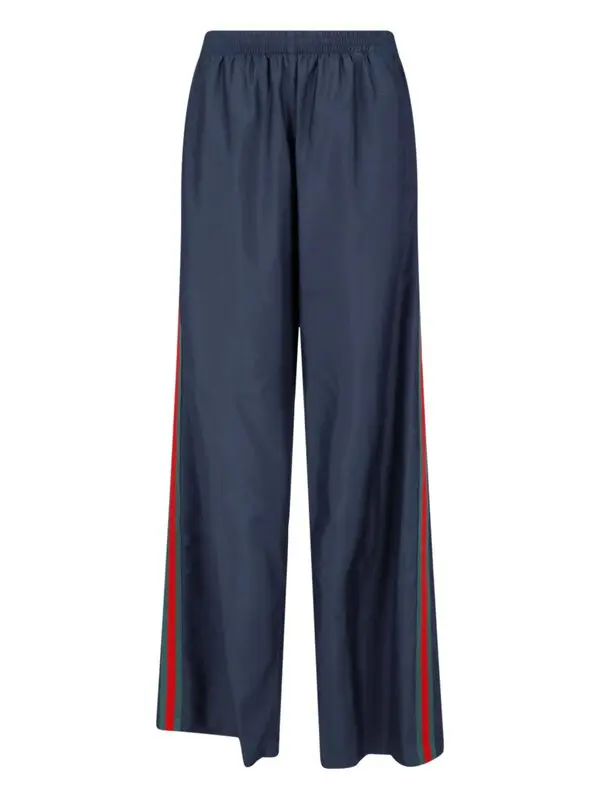 Gucci Technical Silk Poplin Trousers