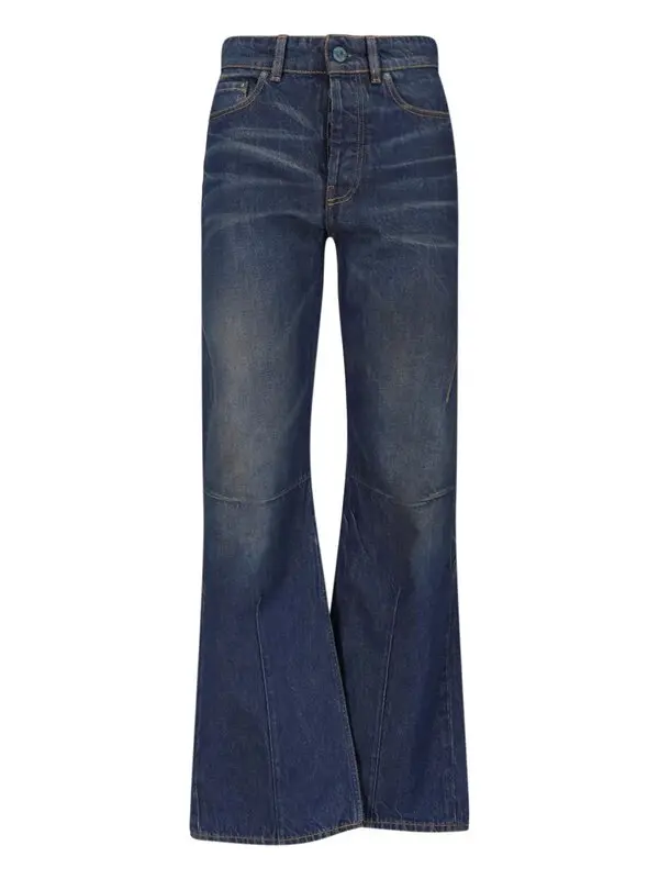 Our Legacy Flared Jeans "moto Cut - Blue