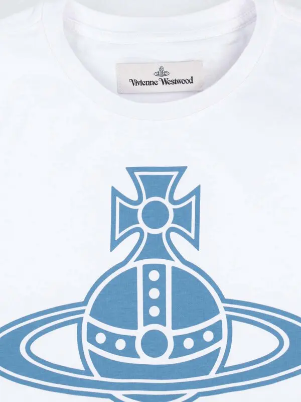 VIVIENNE WESTWOOD T-shirt "paris Orb Peru - White