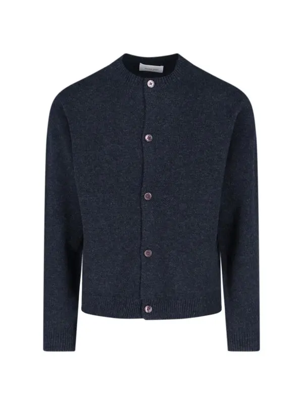 BERNER KUHL Cardigan "boiled Wool - Gray