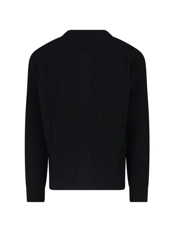 Maison Kitsuné Merino Wool Cardigan "fox Head