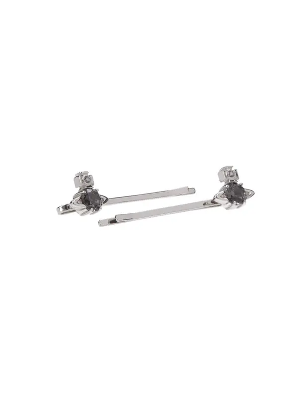 VIVIENNE WESTWOOD Set 2 Hair Clips "orb