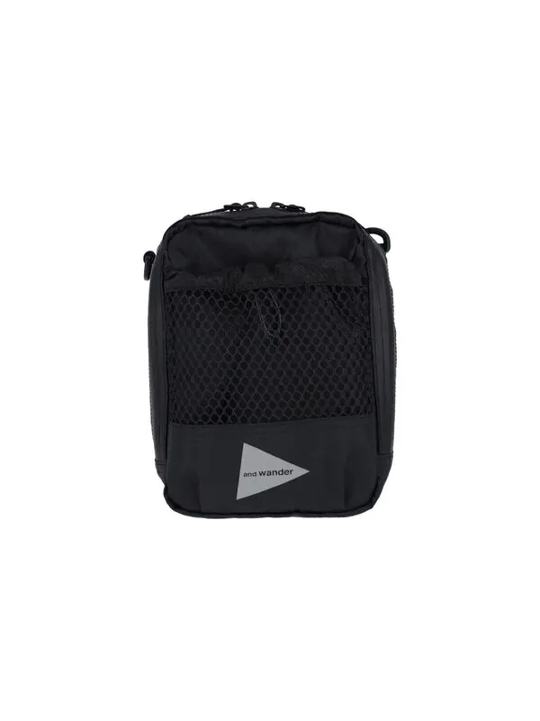 AND WANDER Shoulder Pouch "ecopack - Black