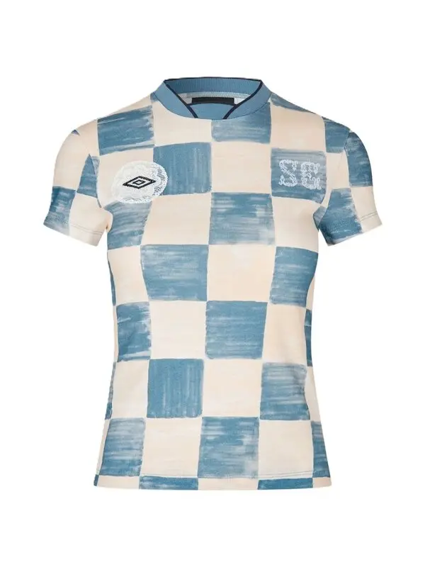Stine Goya Slim T-shirt Checks