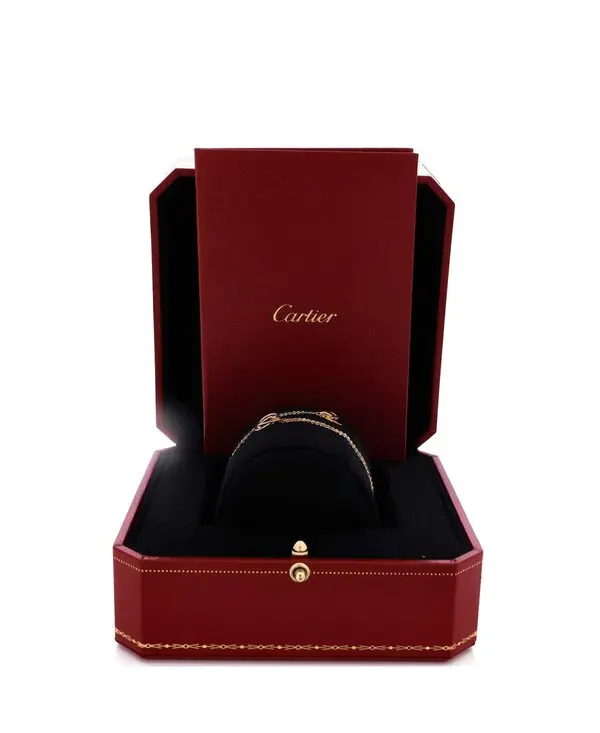 CARTIER Trinity Chain Bracelet 18k Tricolor