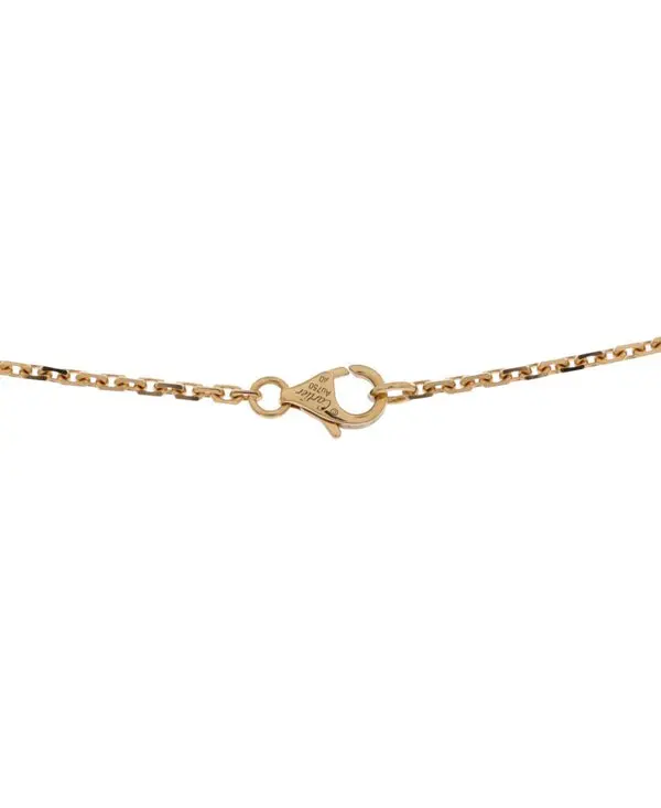 CARTIER Love Interlocking Necklace 18k And Diamonds