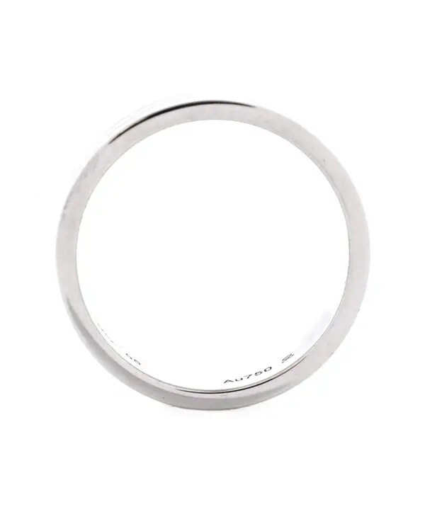 CARTIER 4.8mm Vendome Louis Wedding Band Ring 18k Gold