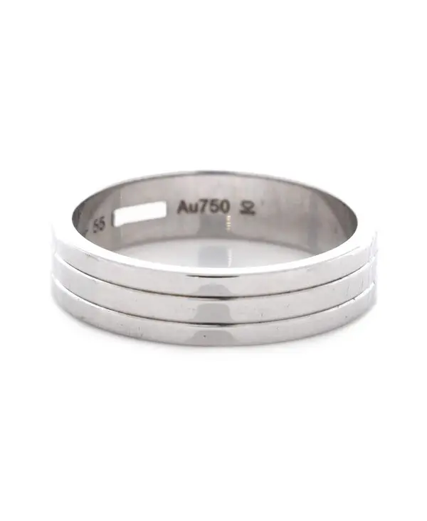 CARTIER 4.8mm Vendome Louis Wedding Band Ring 18k Gold
