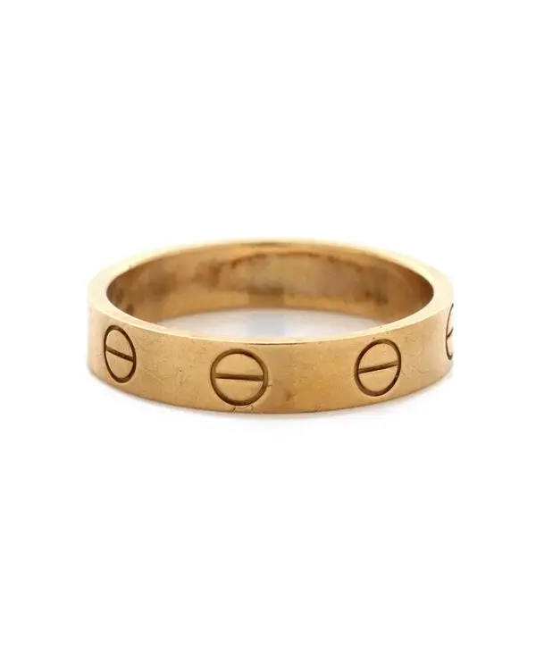 CARTIER Love Wedding Band Ring 18k