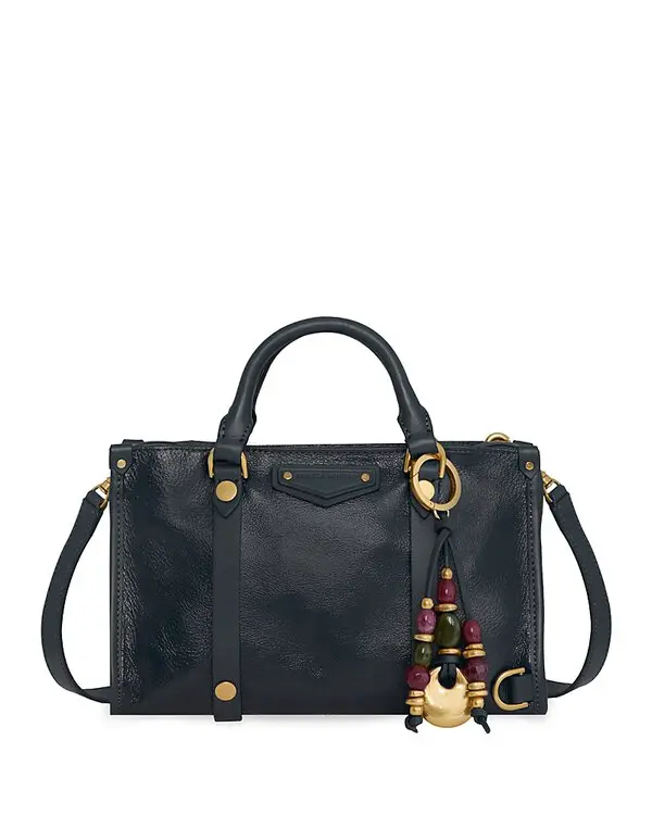 Rebecca Minkoff Surplus Medium Leather Crossbody Bag - Midnight Blue