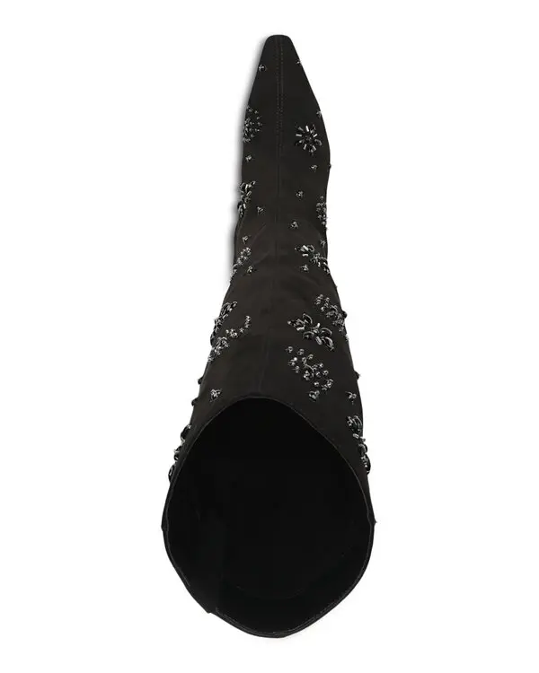 Sam Edelman Sylvia Bloom Beaded Knee High Boots