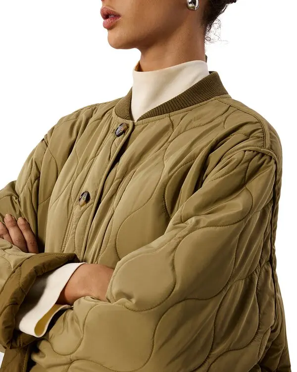 Whistles Reversible Quilted Coat