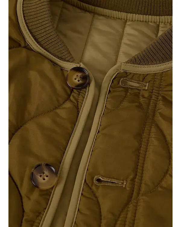 Whistles Reversible Quilted Coat